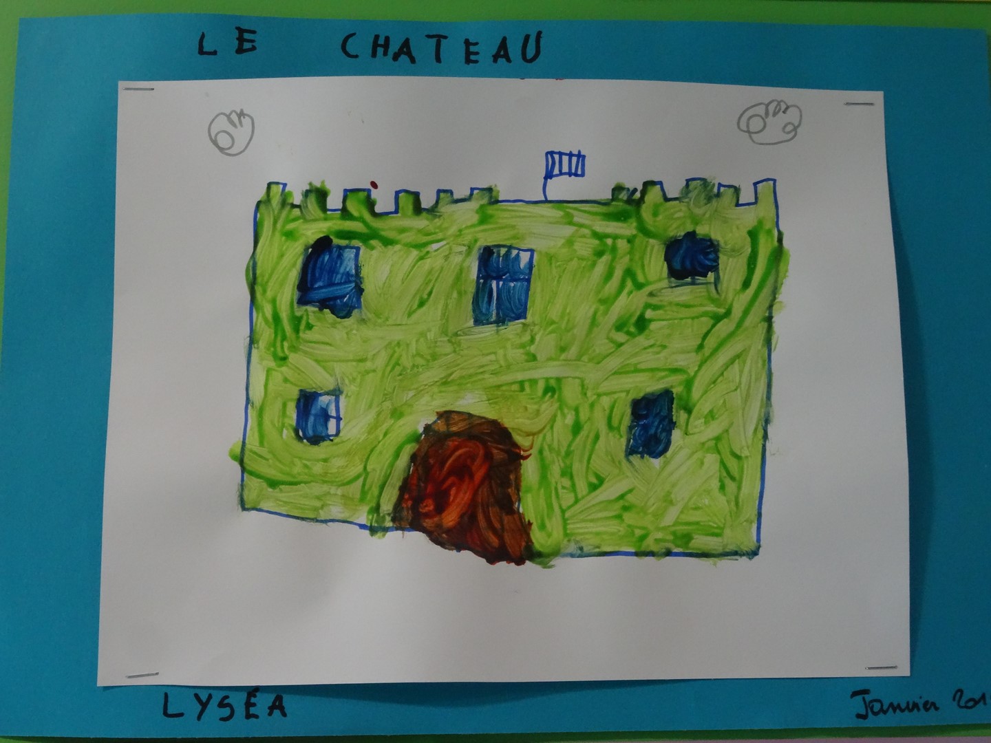 Les chateaux - école Maternelle Victor Hugo de Colombes