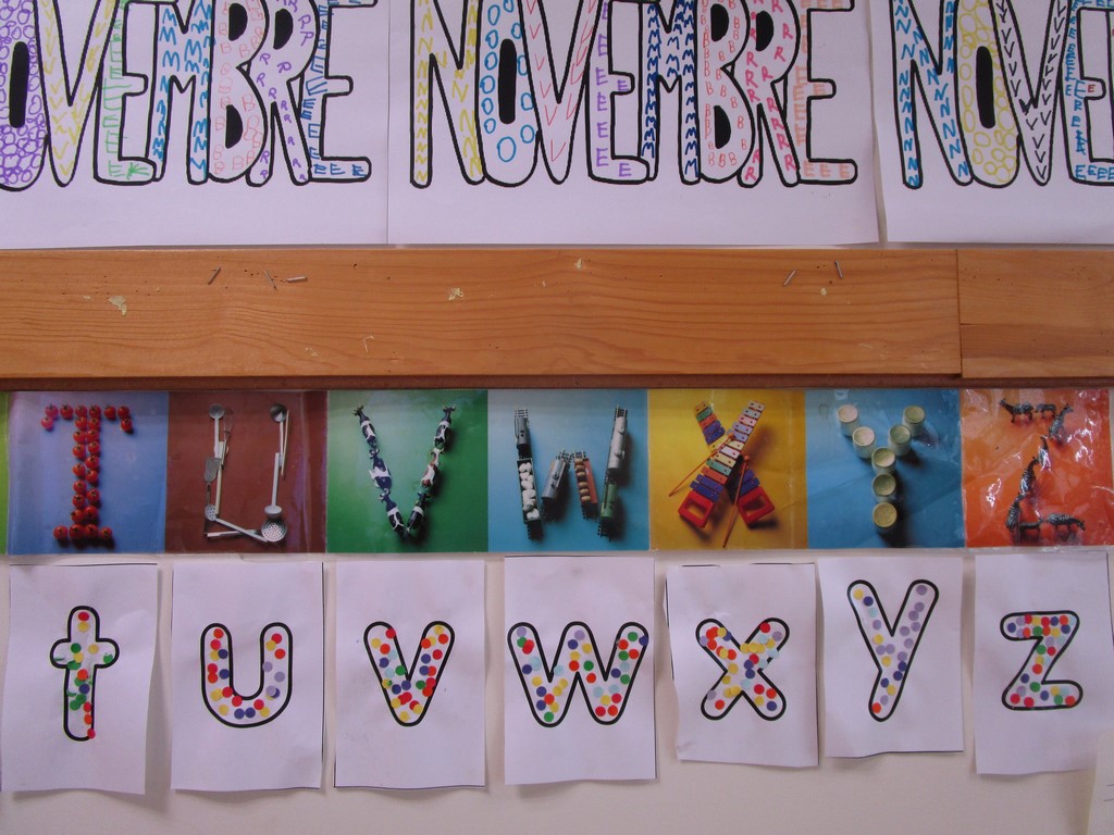 Les lettres minuscules - école Maternelle Victor Hugo de Colombes